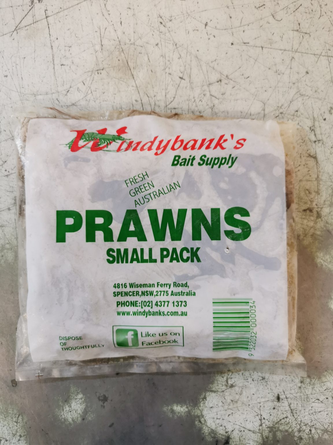 Bait small frozen prawns – Net And Tackle Sales